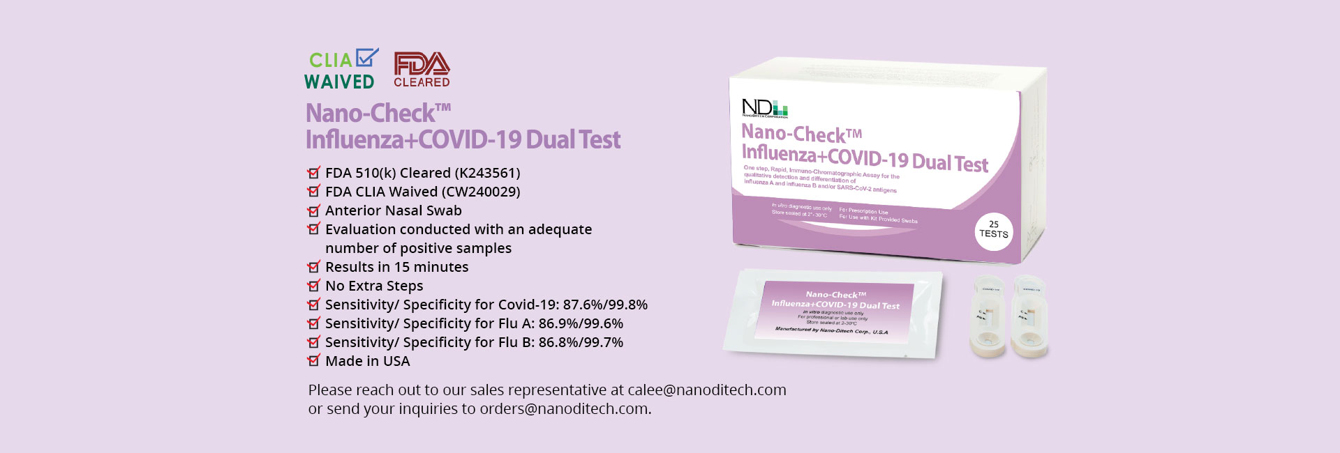 Manufacture of high quality rapid immuno-diagnostic products - Nano ...